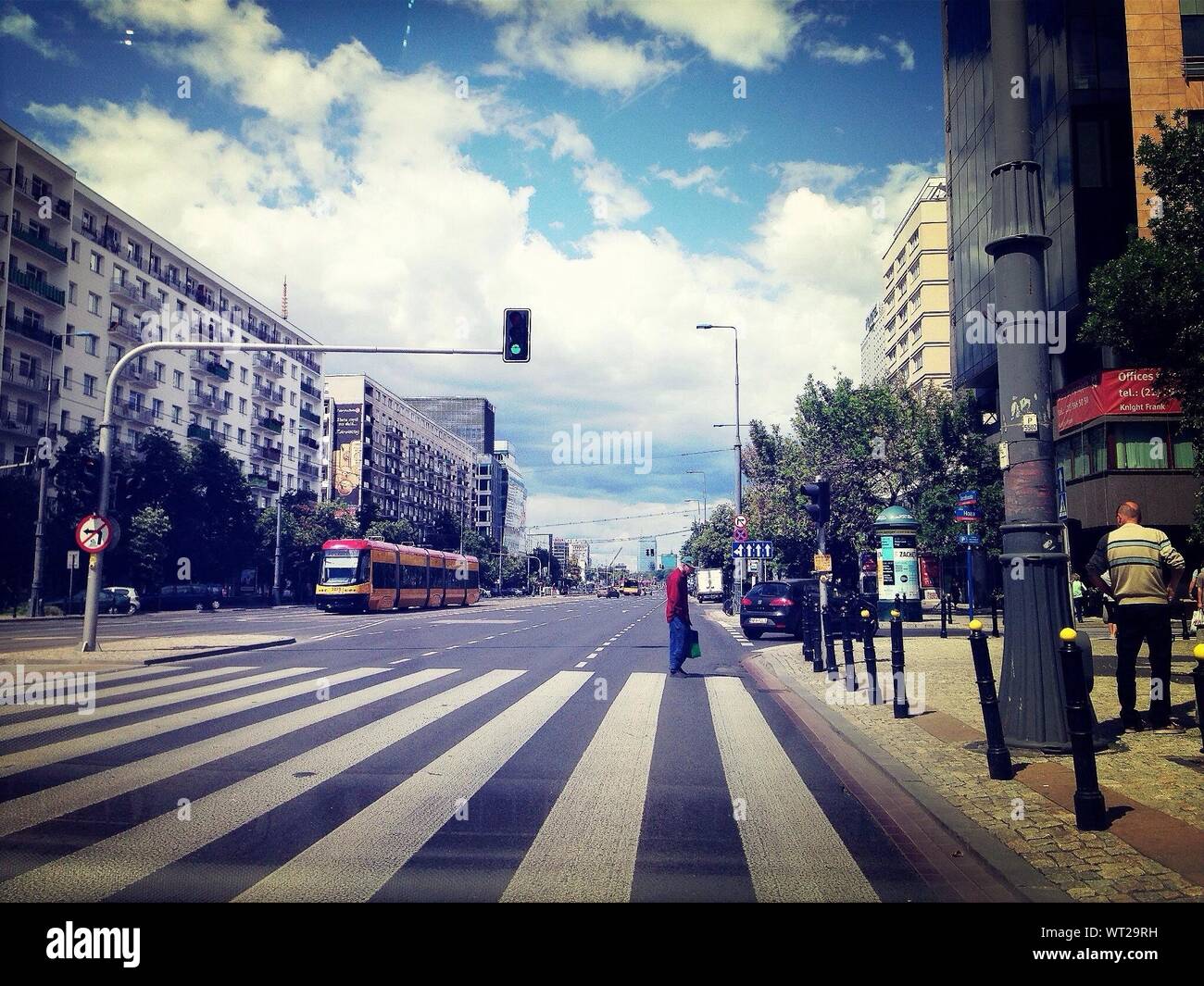Zebra crossing signal hi-res stock photography and images - Alamy