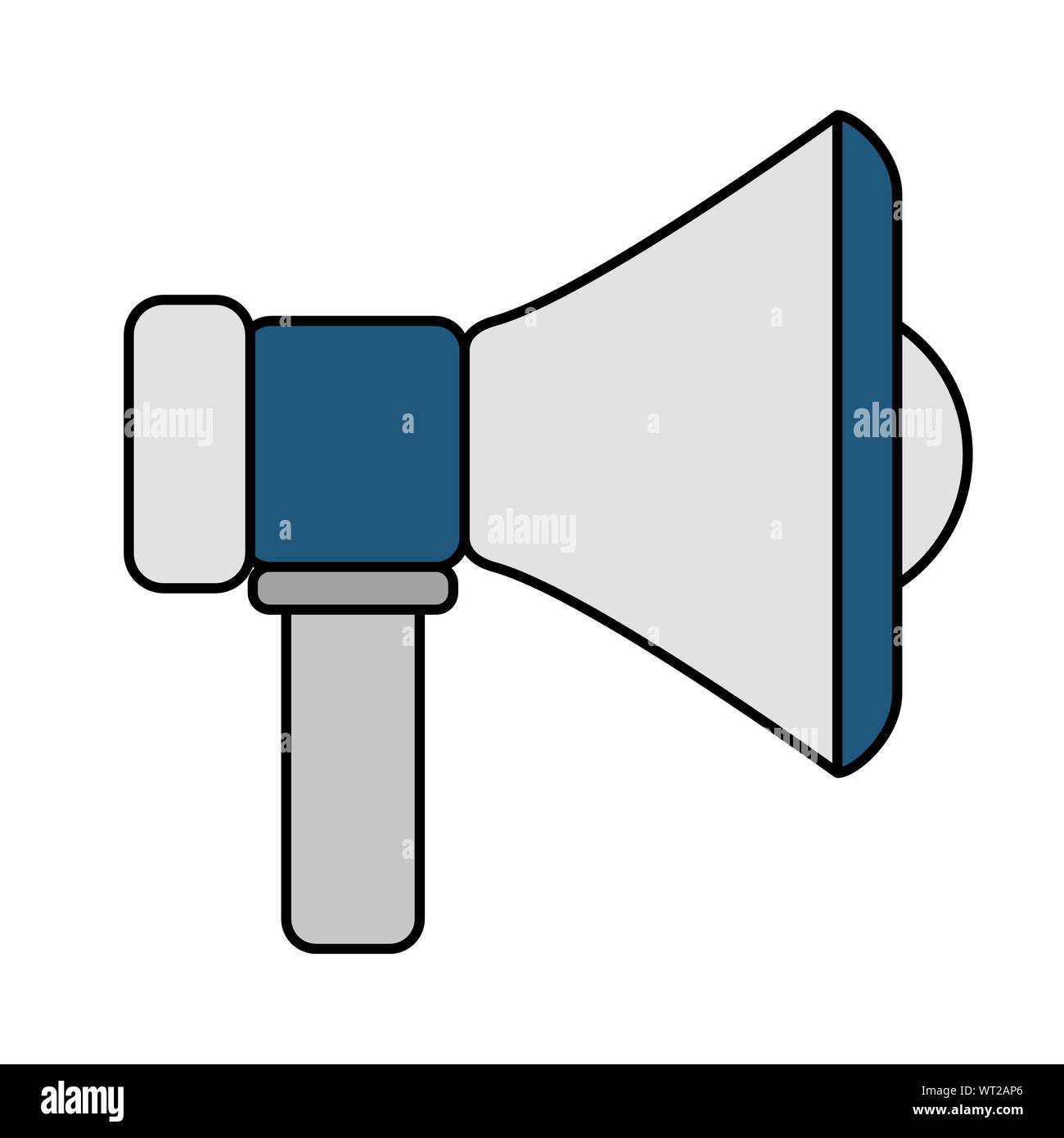 Isolated megaphone vector design Stock Vector Image & Art - Alamy
