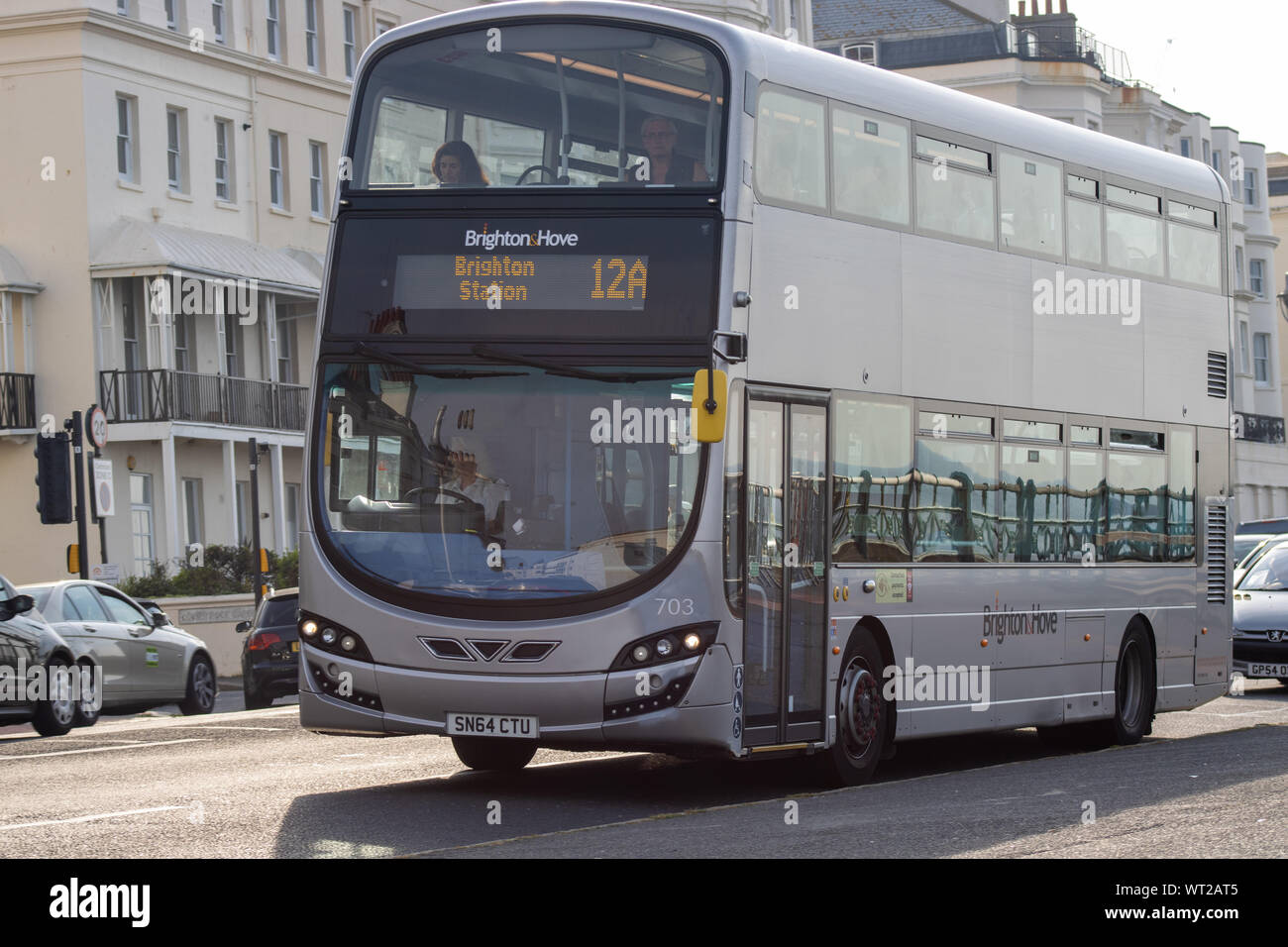 Brighton travel bus transport hi-res stock photography and images - Alamy