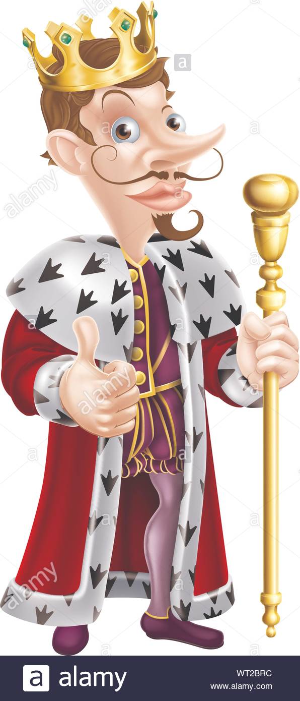 King Cartoon High Resolution Stock Photography and Images - Alamy