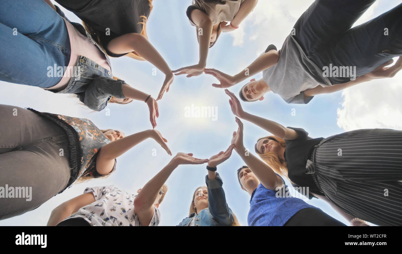 Conceptual symbol of cooperation diverse hands making a circle Stock ... Conceptual symbol of cooperation diverse hands making a circle Stock ...