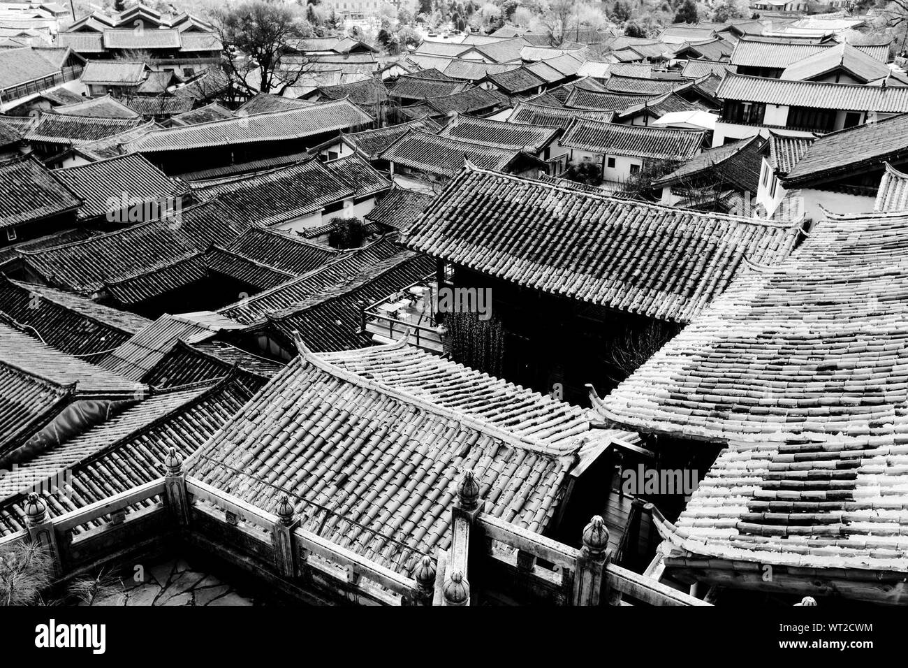 Rooftops and traditional hi-res stock photography and images - Alamy