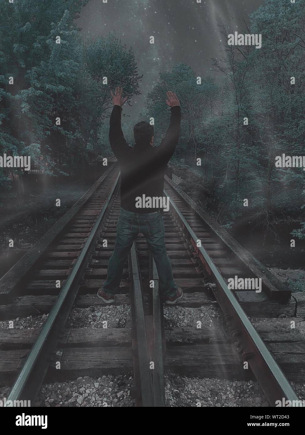 Raised track hi-res stock photography and images - Alamy