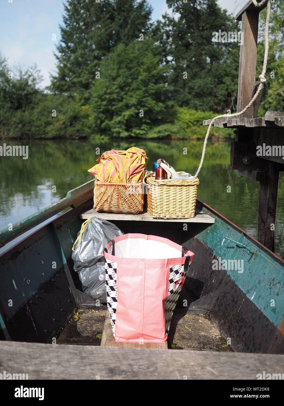 Wicker Boat High Resolution Stock Photography and Images - Alamy