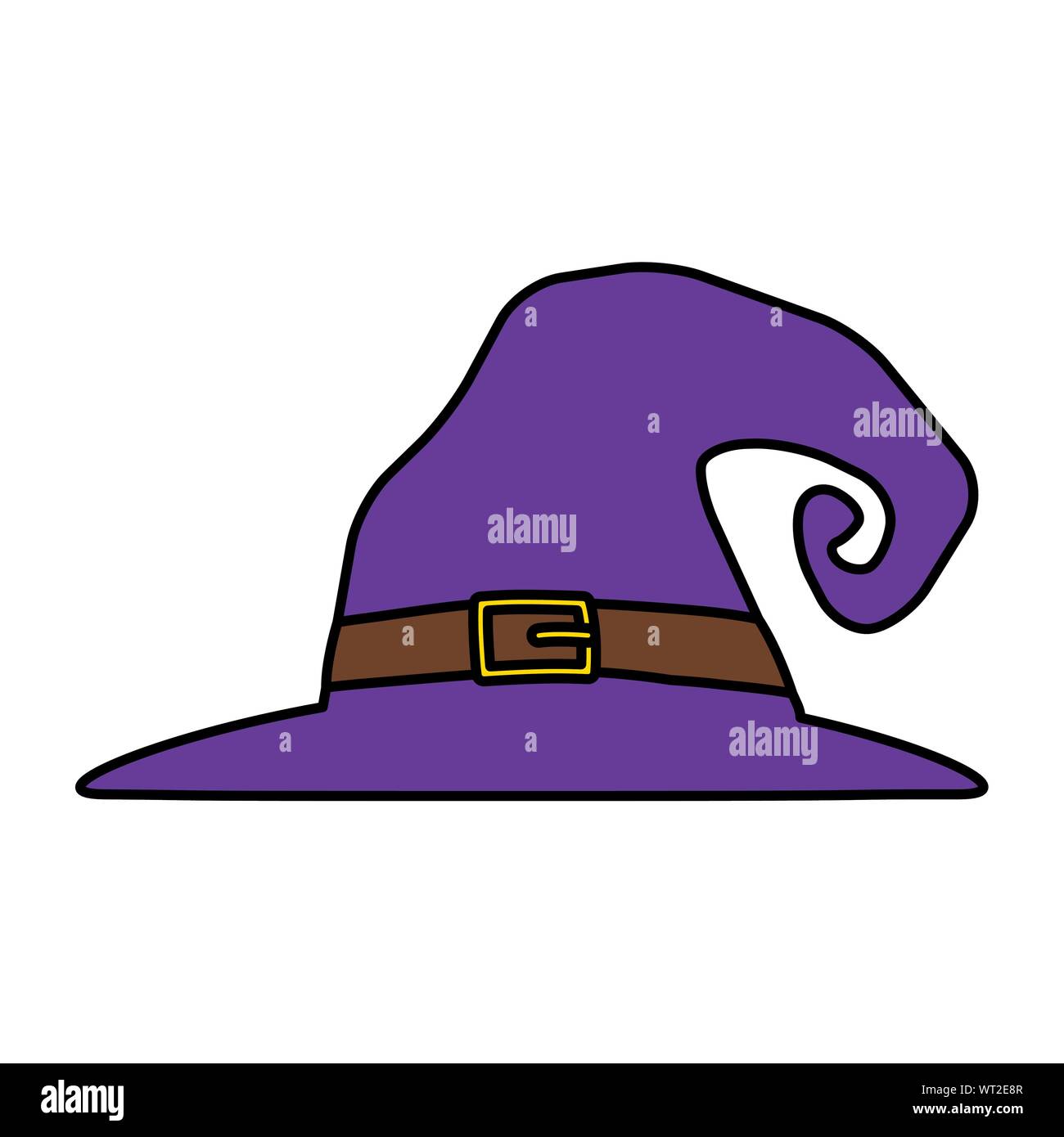Halloween hat vector design Stock Vector Image & Art - Alamy