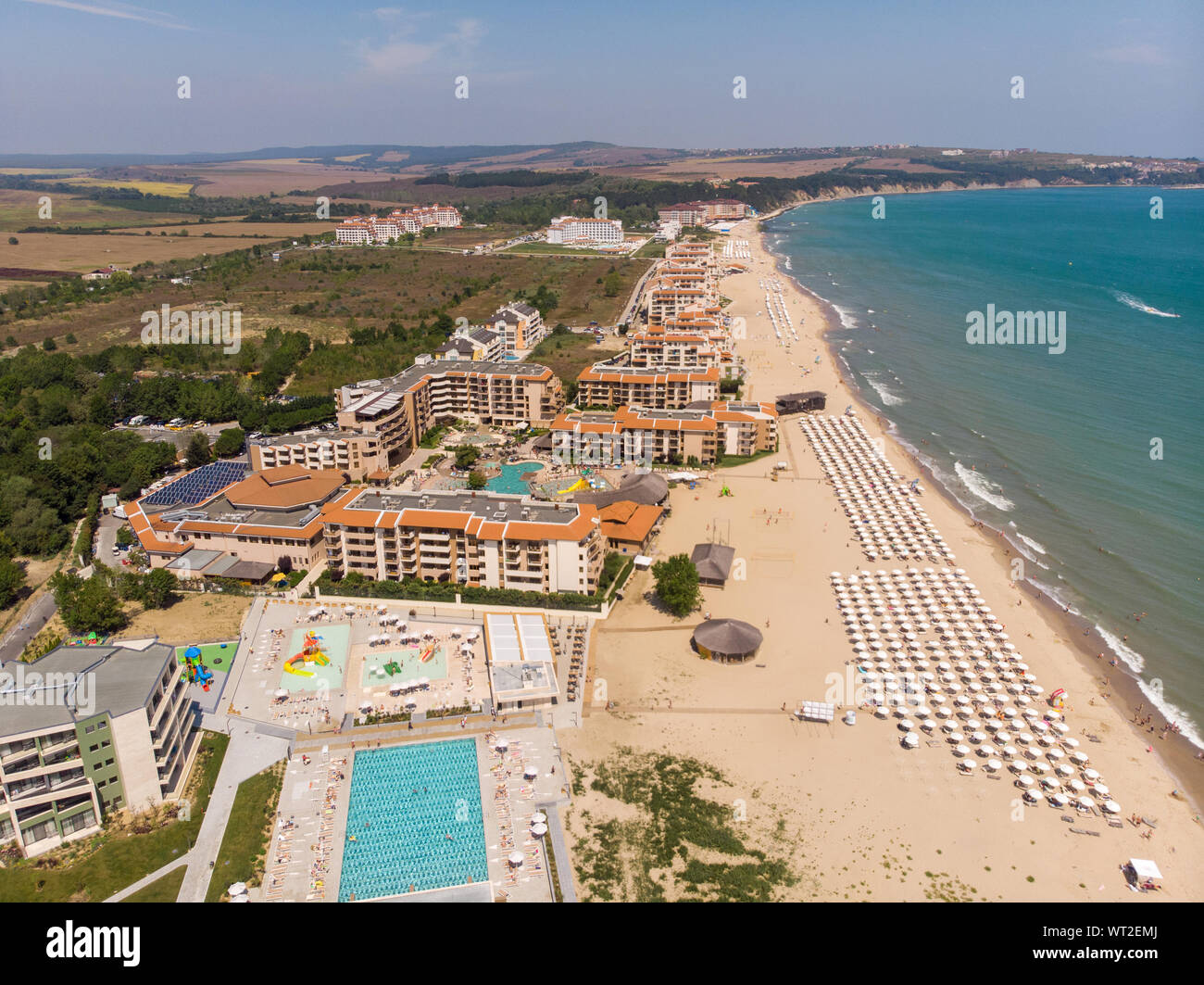Aerial Photo Of The Beautiful Small Town And Seaside Resort Known As Aerial Photo Of The Beautiful Small Town And Seaside Resort Known As