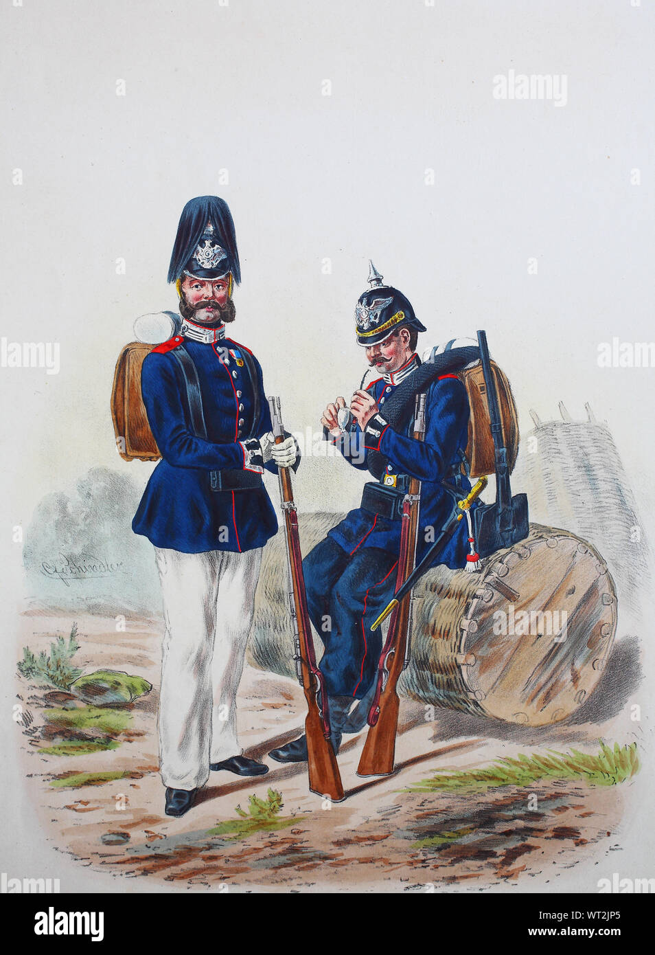 Preußische armee hi-res stock photography and images - Alamy