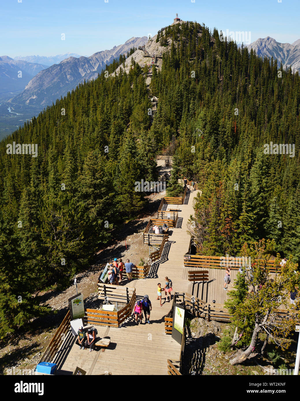 Sulphur mountain cosmic ray station hi-res stock photography and images ...
