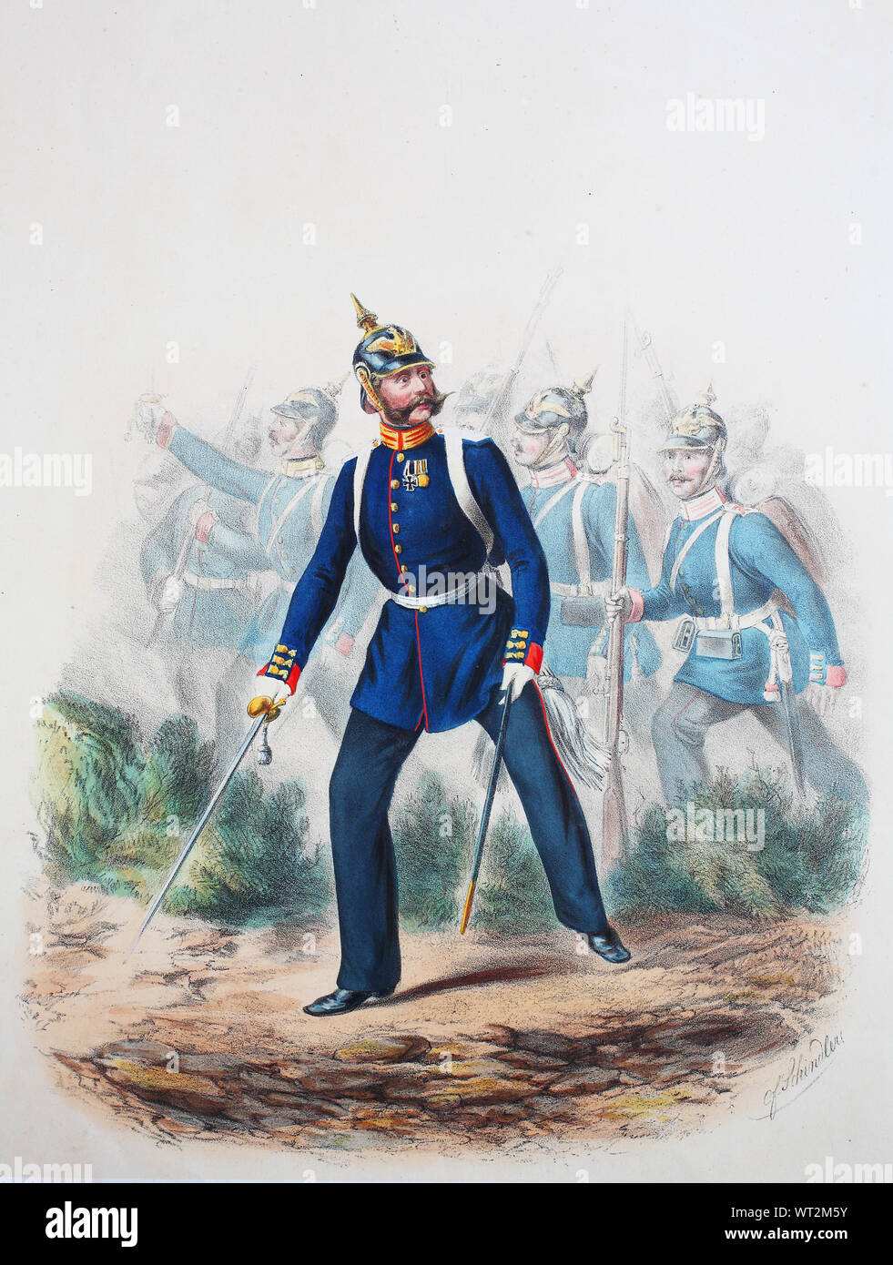 Royal Prussian Army, Guards Corps, 1st Emperor Alexander Guards ...