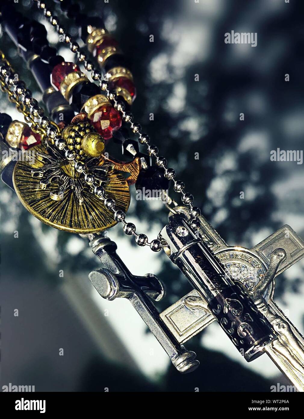 Cross locket hi-res stock photography and images - Alamy