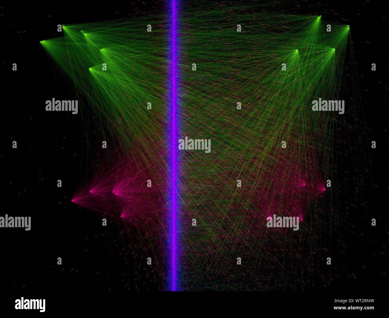 Blue laser lights stage hi-res stock photography and images - Alamy