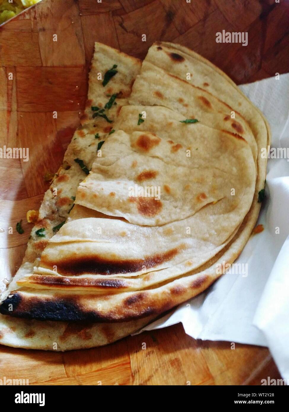 Chapatti High Resolution Stock Photography and Images - Alamy