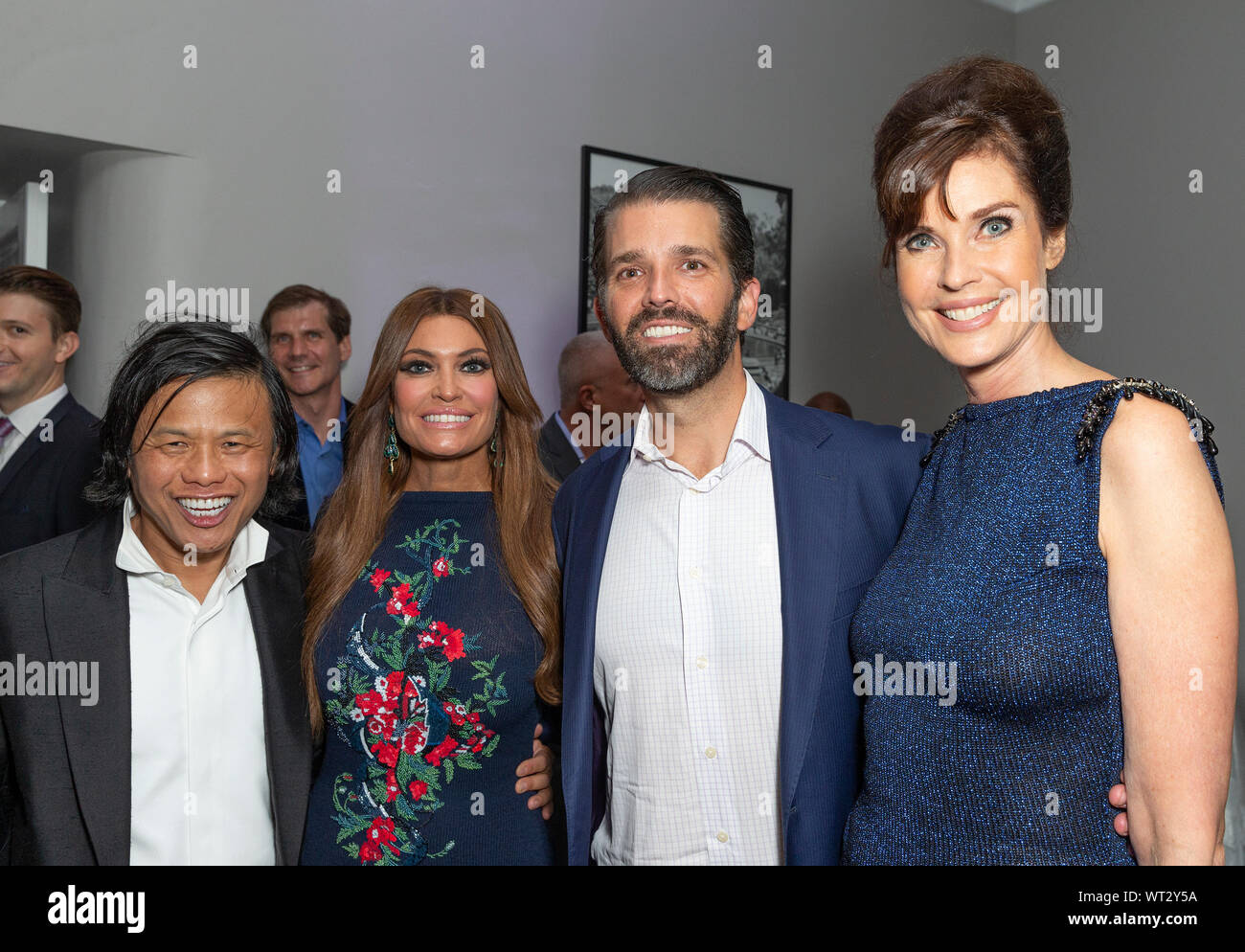 Donald trump party new york model hi-res stock photography and images ...