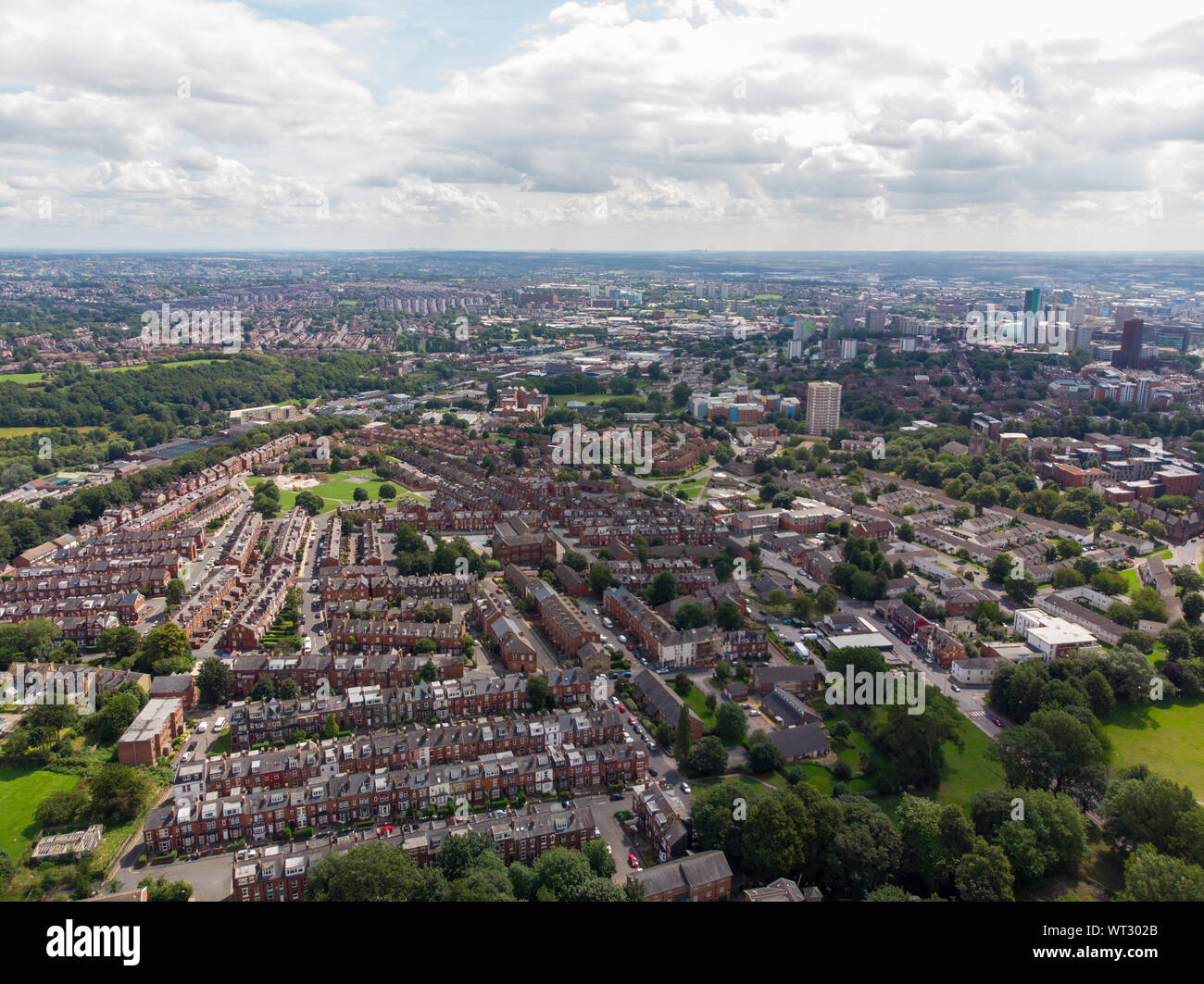 Leeds rooftop view hi-res stock photography and images - Alamy