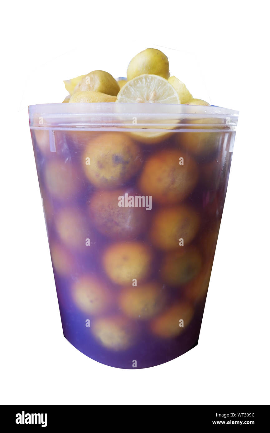 Used lemon Cut Out Stock Images & Pictures - Alamy