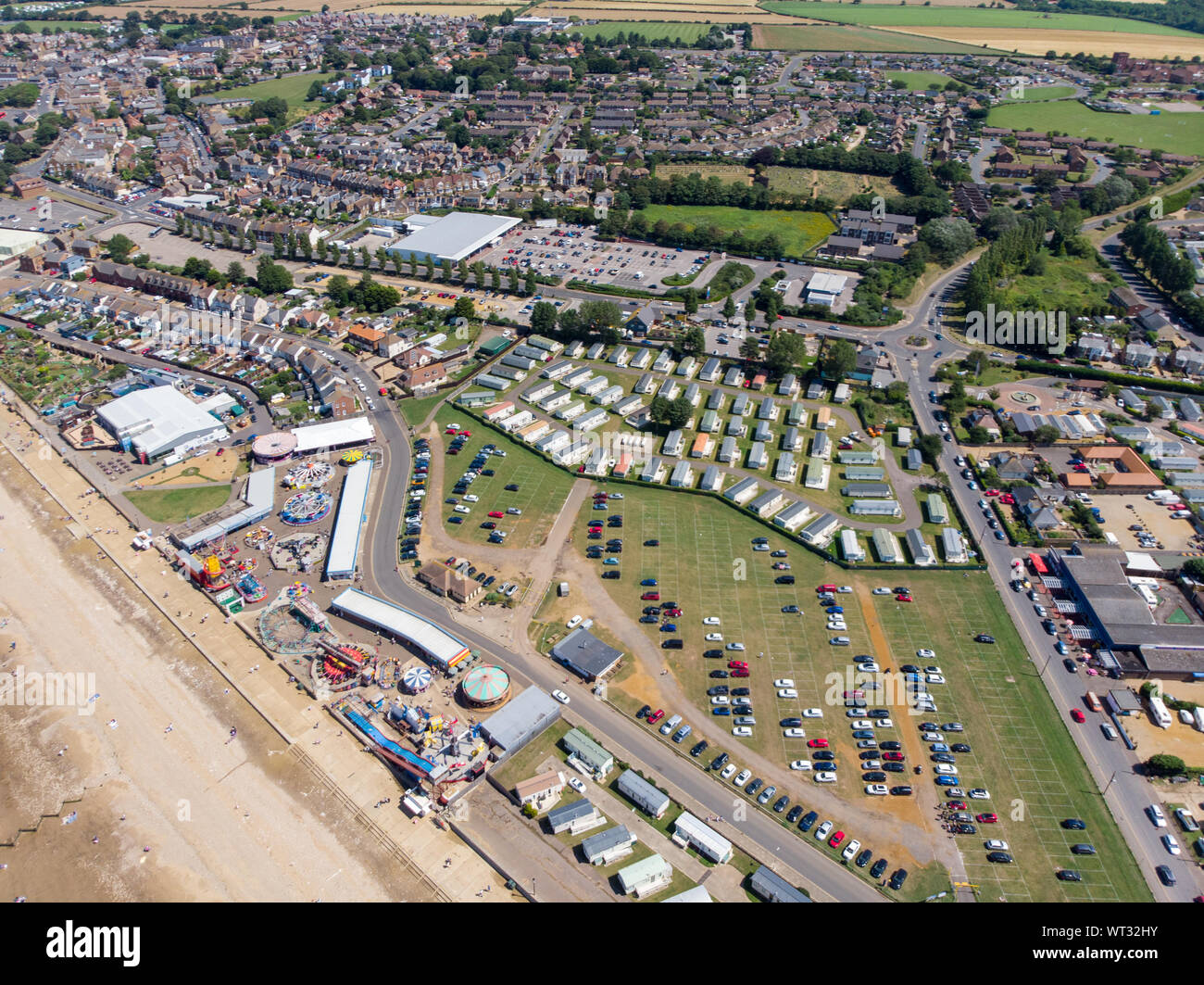 Aerial view hunstanton hi-res stock photography and images - Alamy