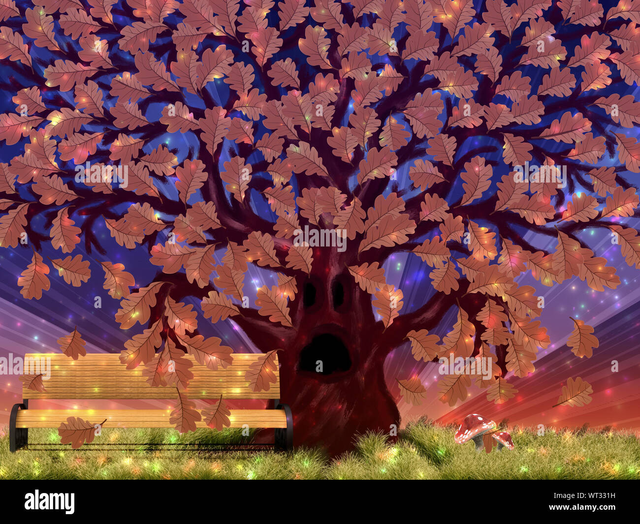 Fall Tree Desktop