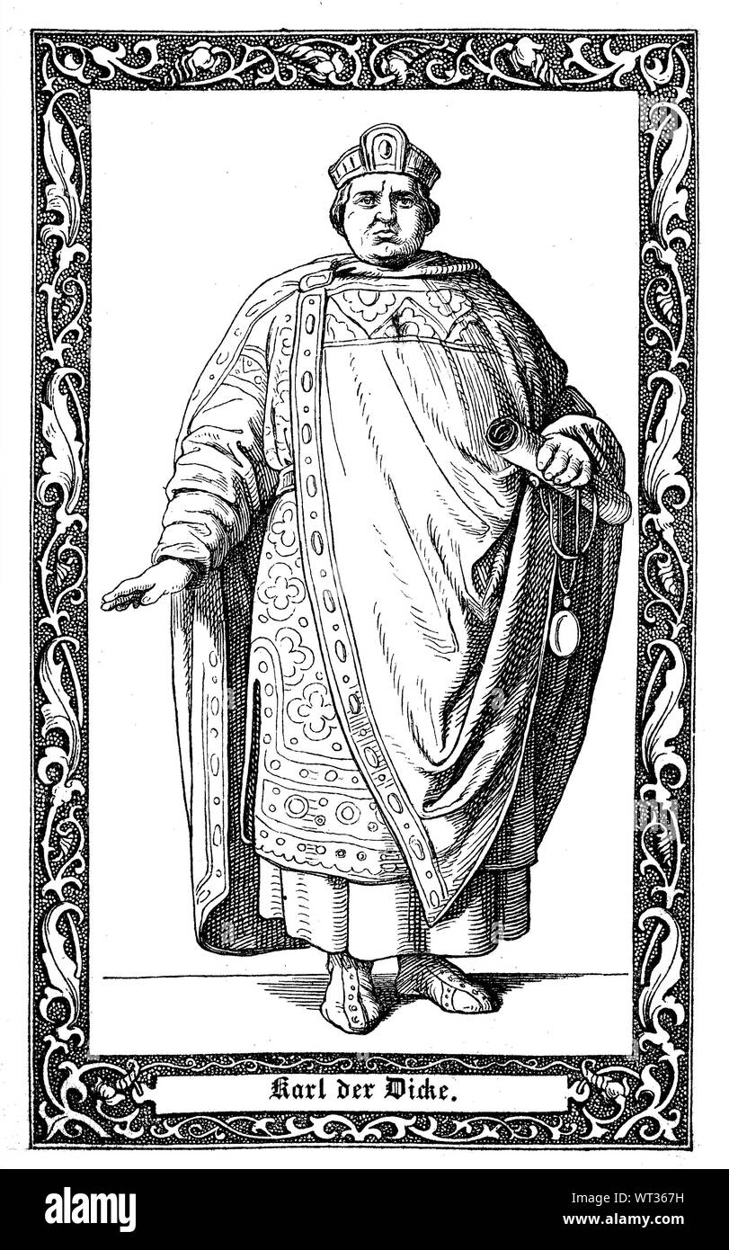 Charles III, also known as Charles the Fat, was the Holy Roman Emperor ...