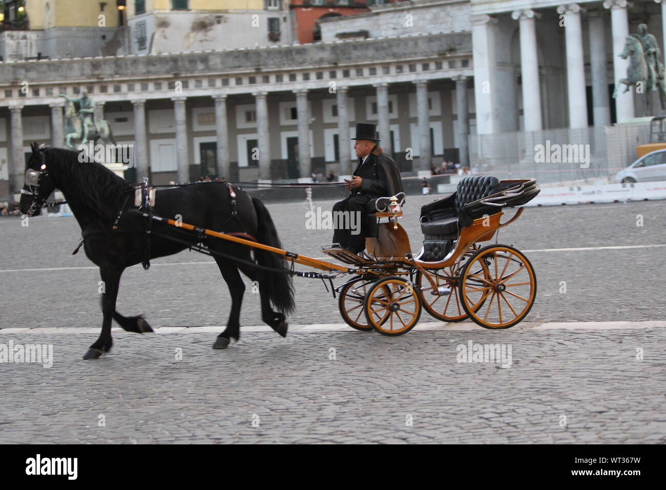 Napoli, Italy. 10th Sep, 2019. General view of the set movie IL ...