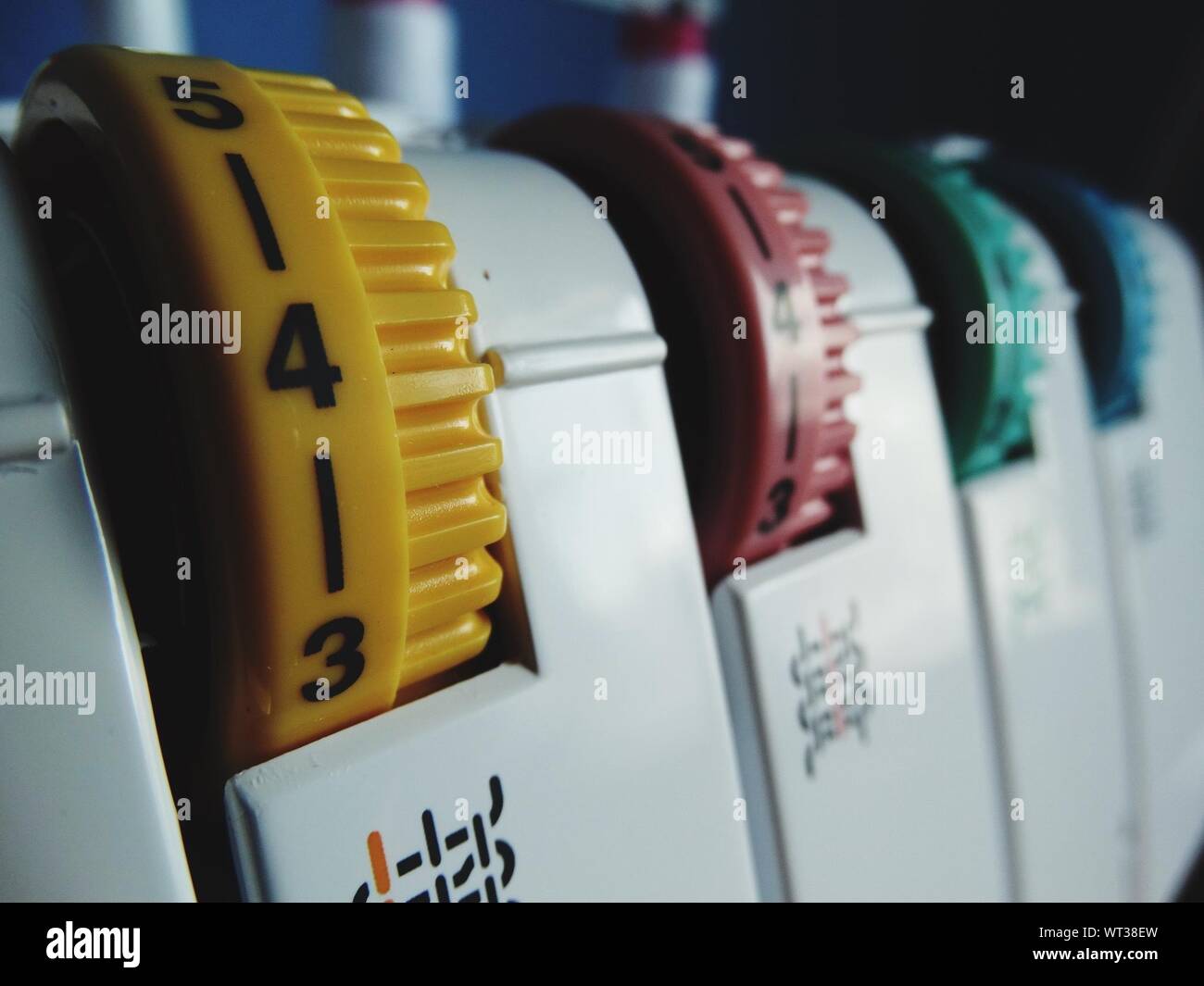 Dials on machine hi-res stock photography and images - Alamy