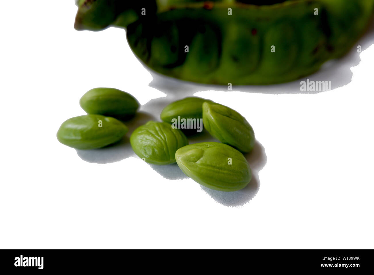 Sato food in southern Thailand Cut white background Stock Photo - Alamy