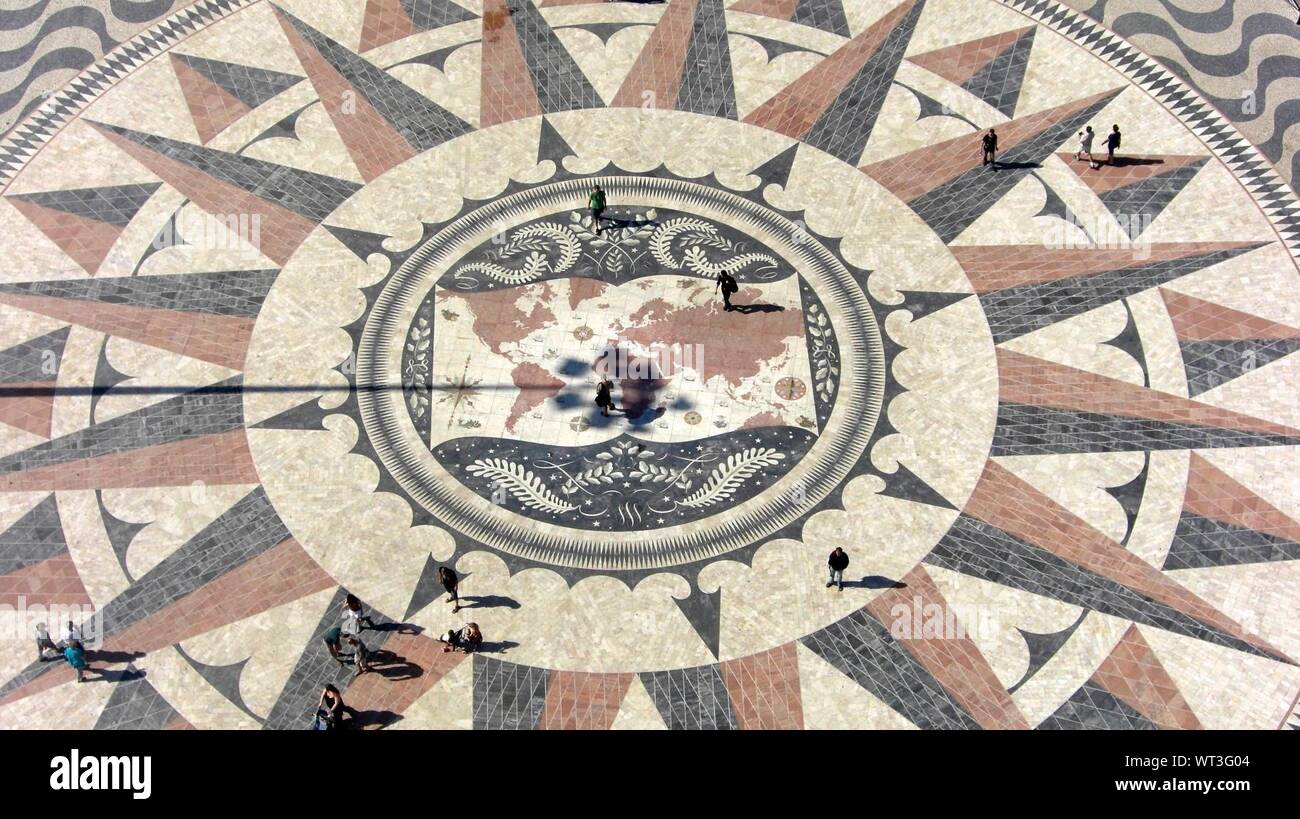 Compass Rose Mosaic High Resolution Stock Photography and Images - Alamy