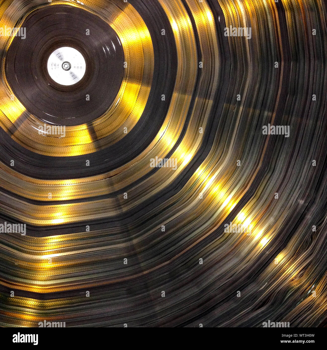 Gold record frame hi-res stock photography and images - Alamy