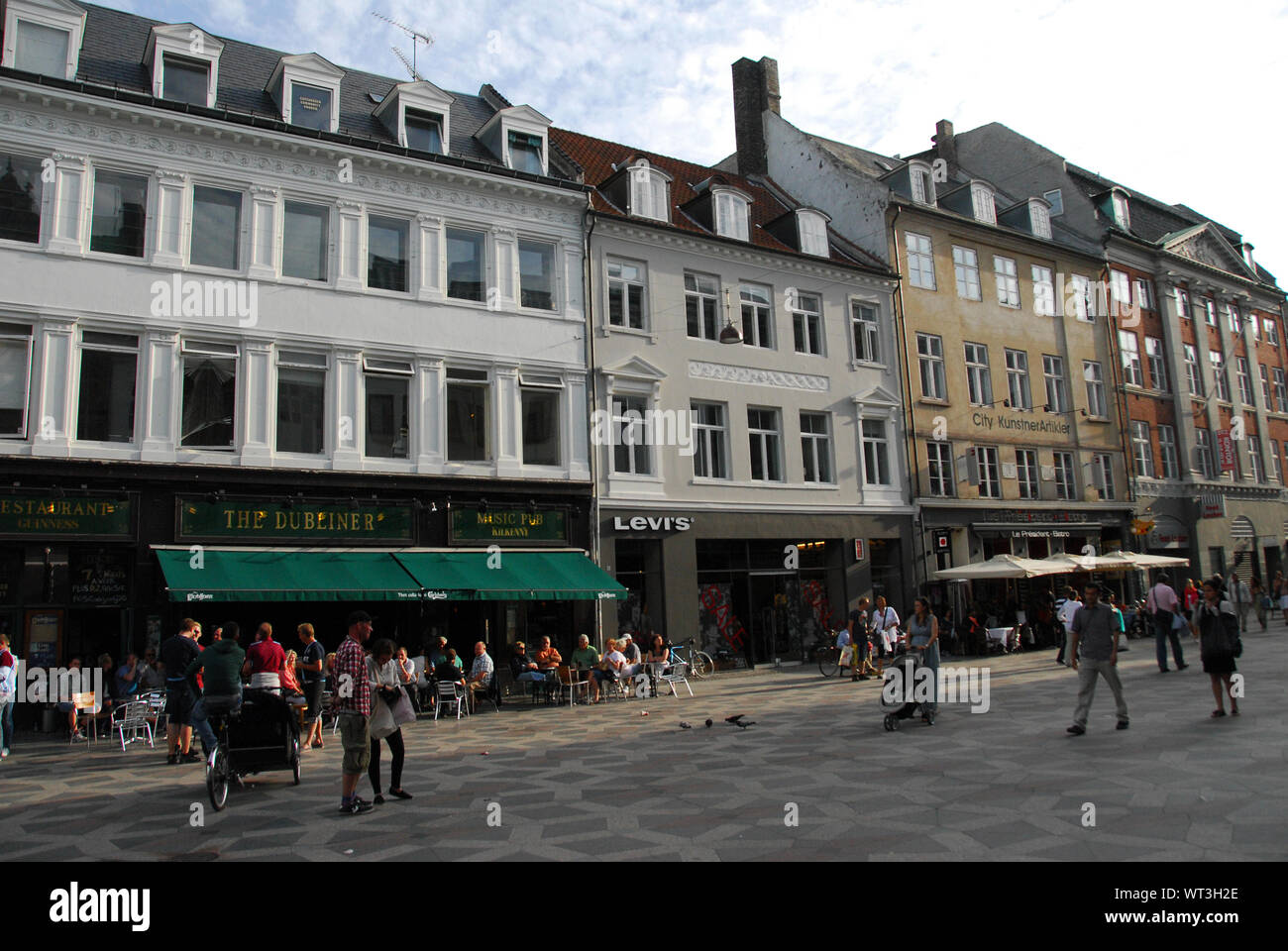 Denmark, Copenhagen, streets Stock Photo - Alamy