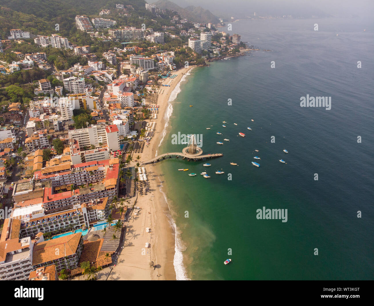 Aerial view mexico resort hi-res stock photography and images - Alamy