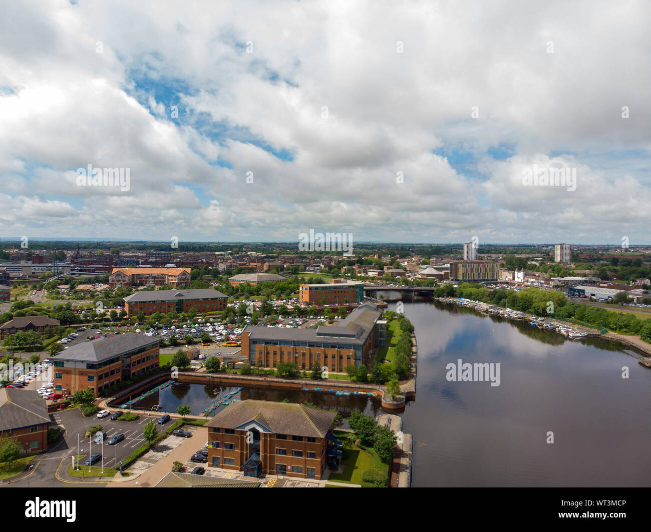 Middlesbrough aerial hi-res stock photography and images - Alamy
