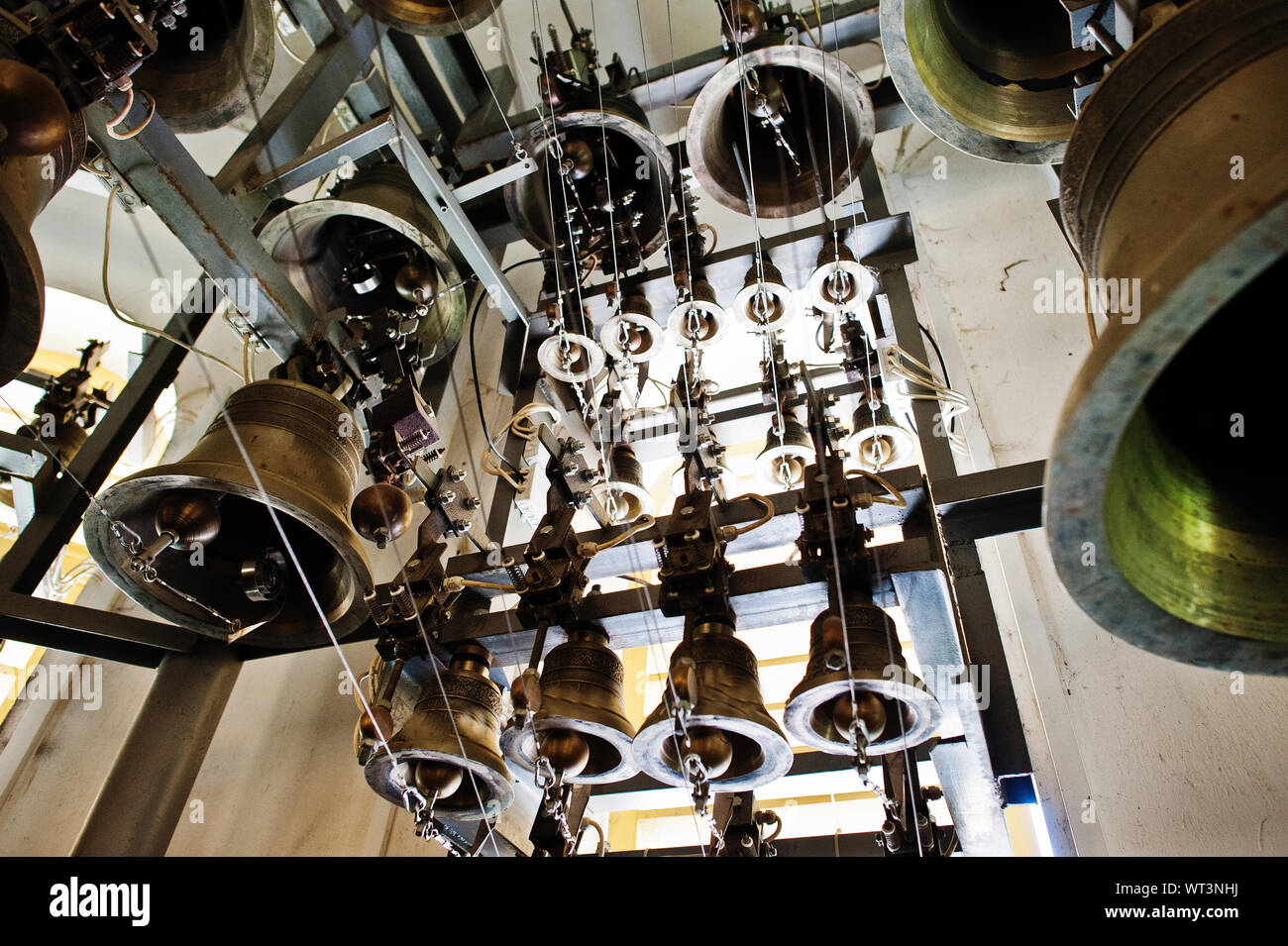 Church bells tolling hi-res stock photography and images - Alamy