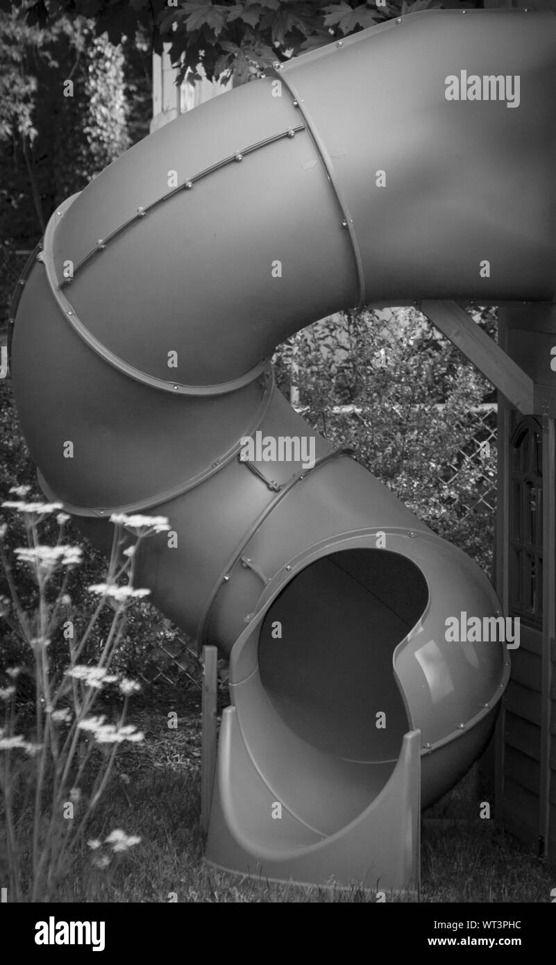 Tunnel Slide Playground Stock Photos & Tunnel Slide Playground Stock ...