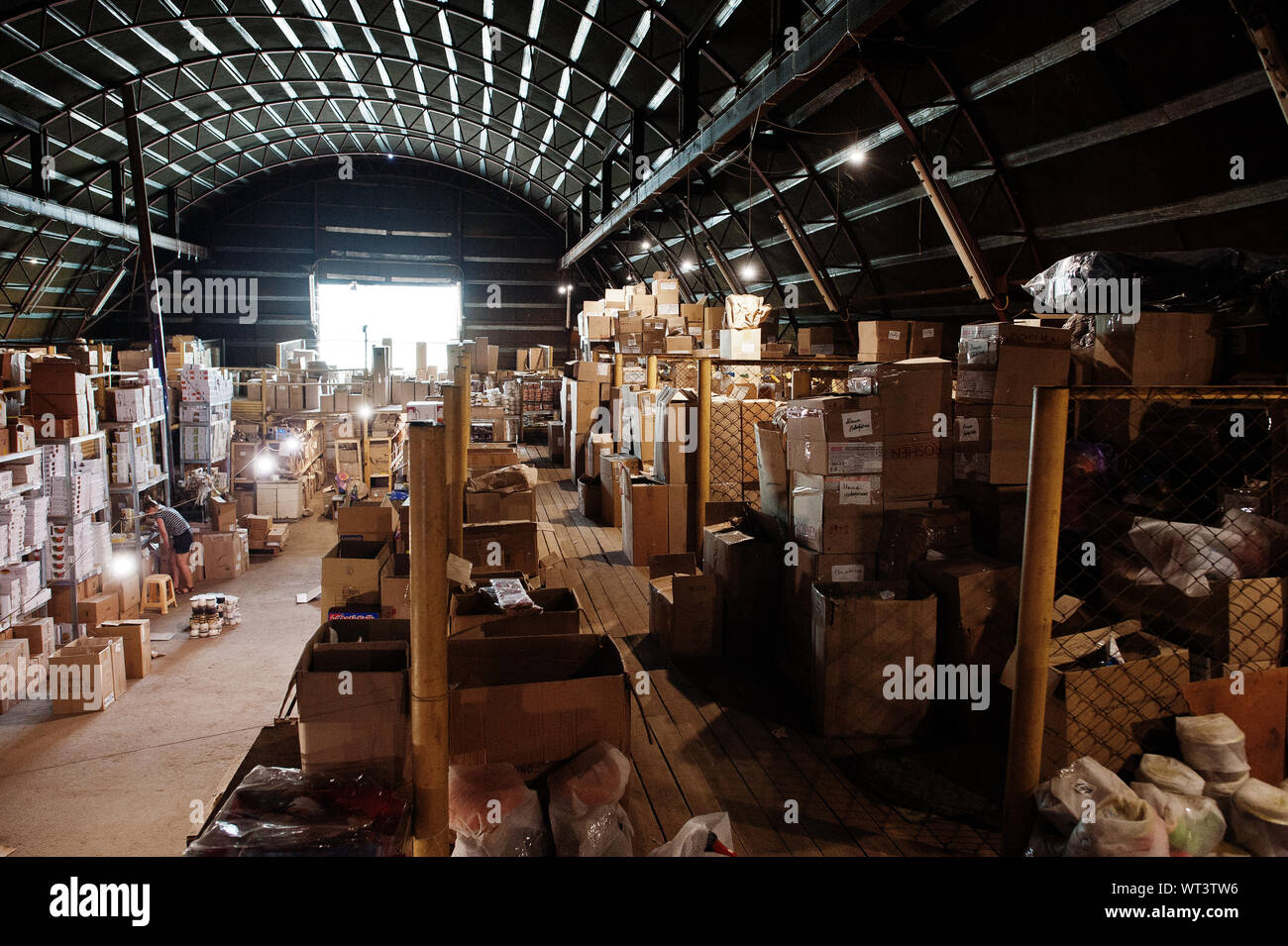 Cargo high loaders hi-res stock photography and images - Alamy