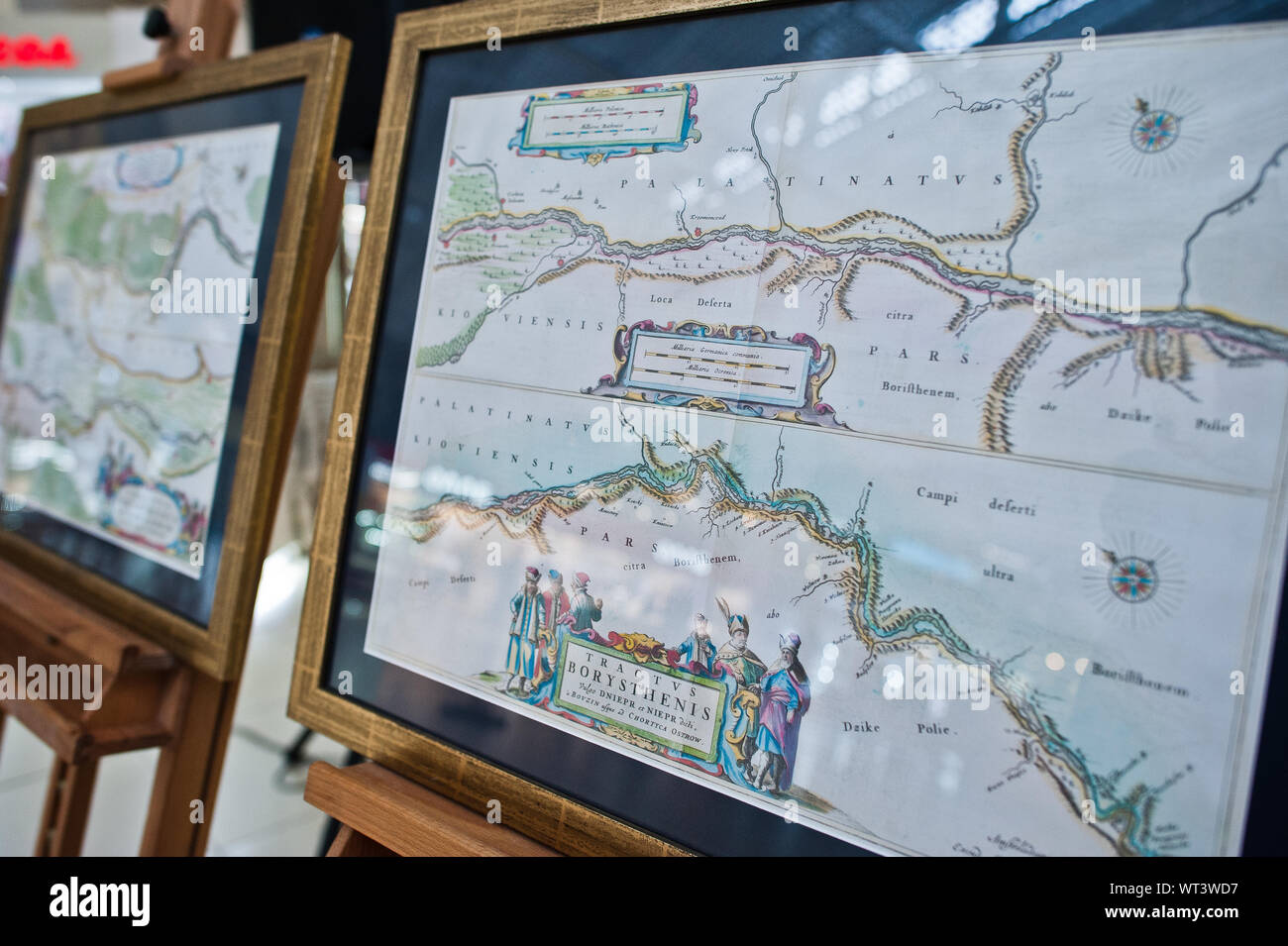 Retro ukraine maps hi-res stock photography and images - Alamy