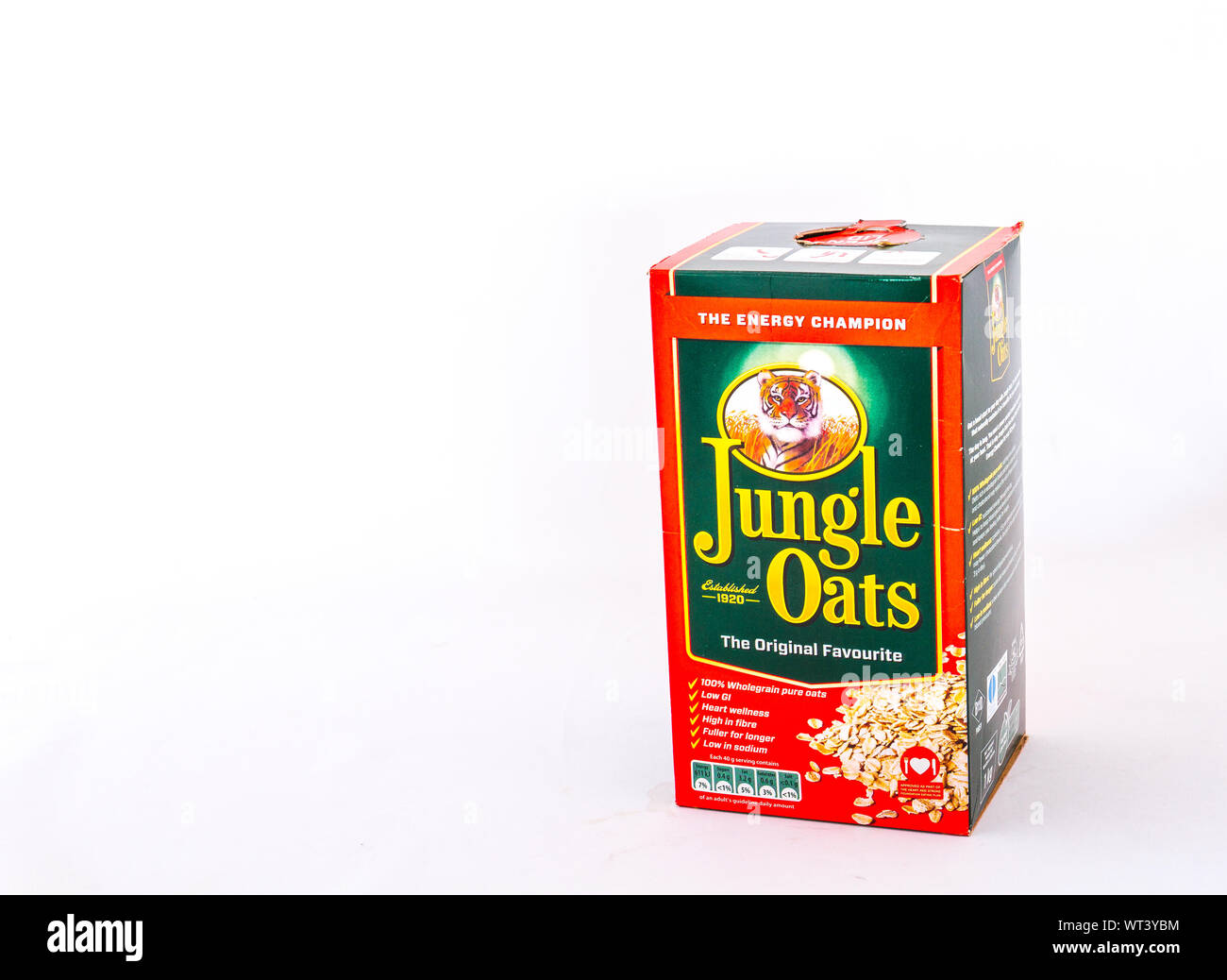 Porridge oats box hi-res stock photography and images - Alamy