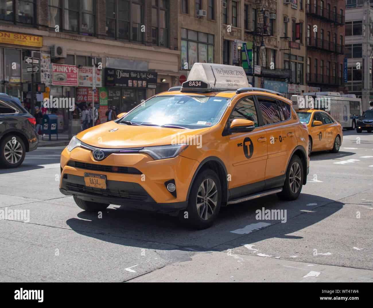 America usa cab united states of america on the road hi-res stock ...