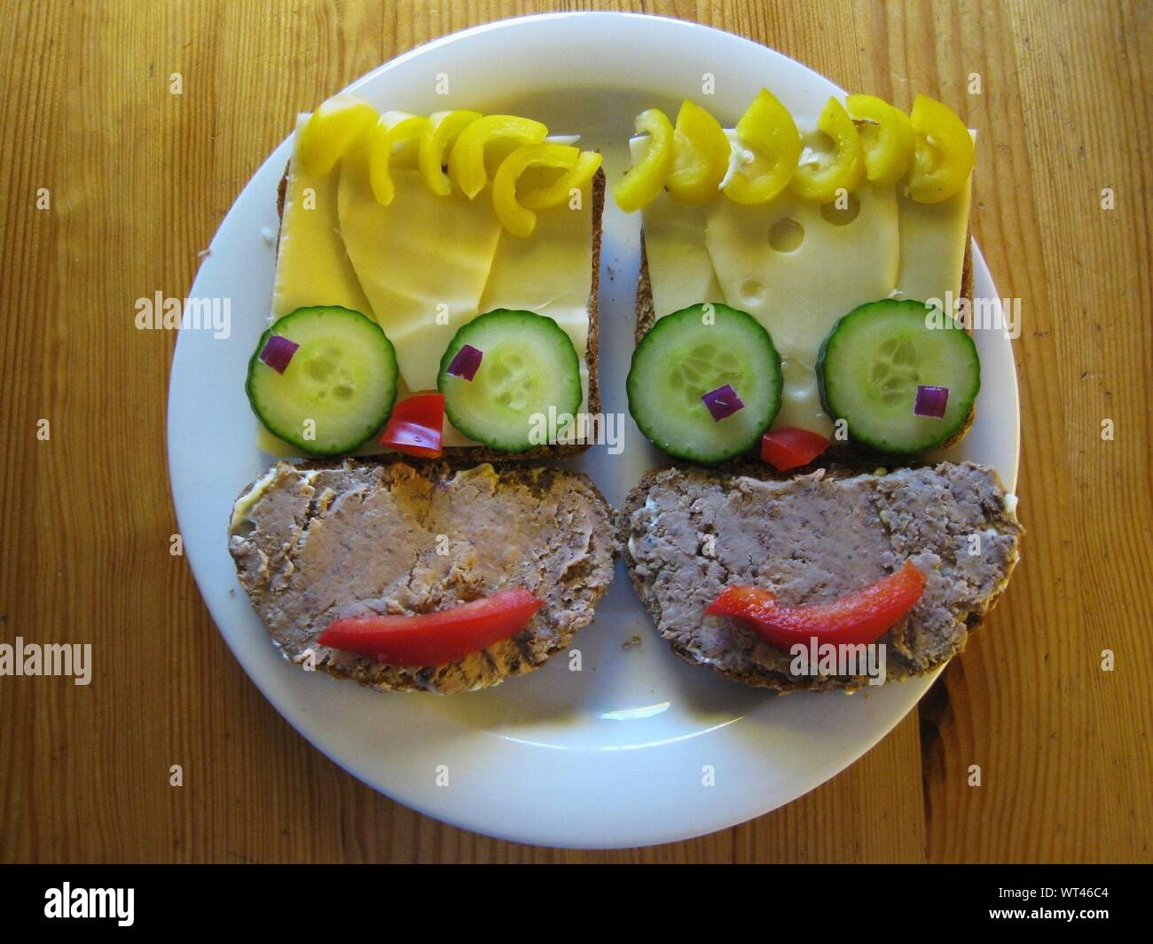 Face sandwiches hi-res stock photography and images - Alamy