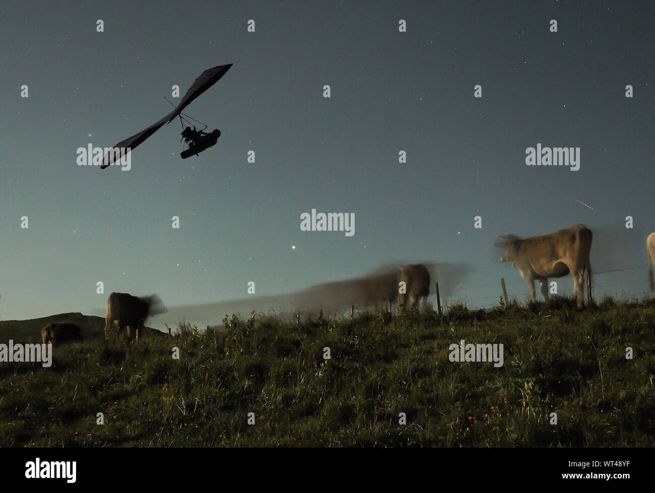 Above the landscape hi-res stock photography and images - Alamy