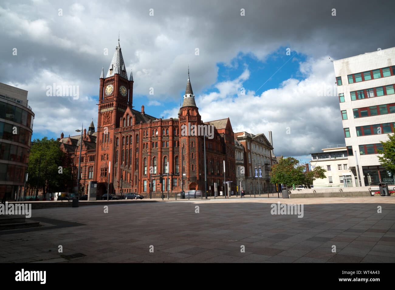 The Victoria Building of the University of Liverpool, also known as the ...