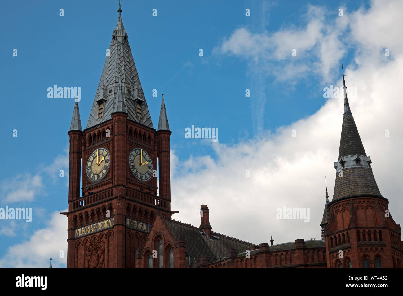 The Victoria Building of the University of Liverpool, also known as the ...