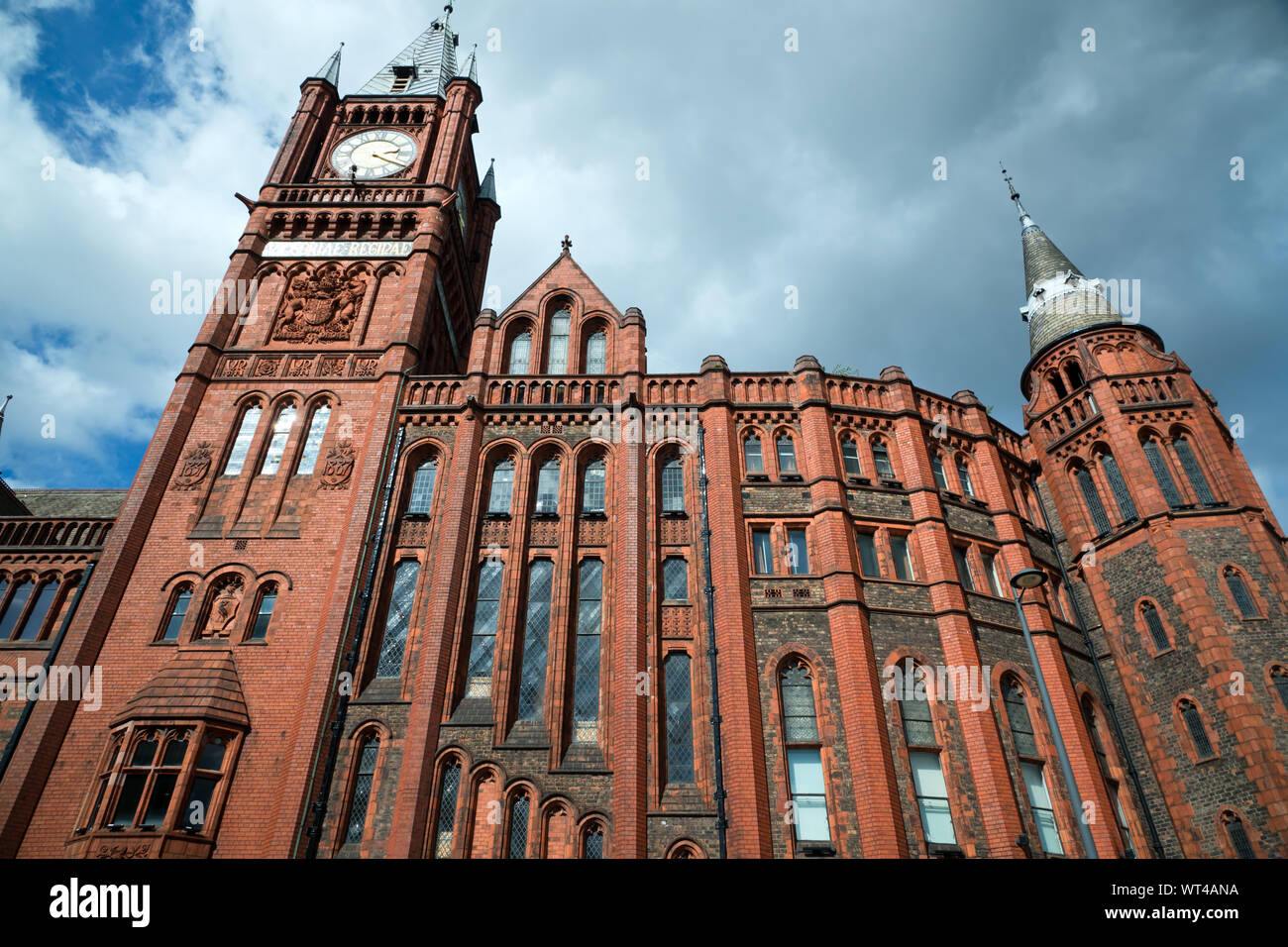 The Victoria Building of the University of Liverpool, also known as the ...