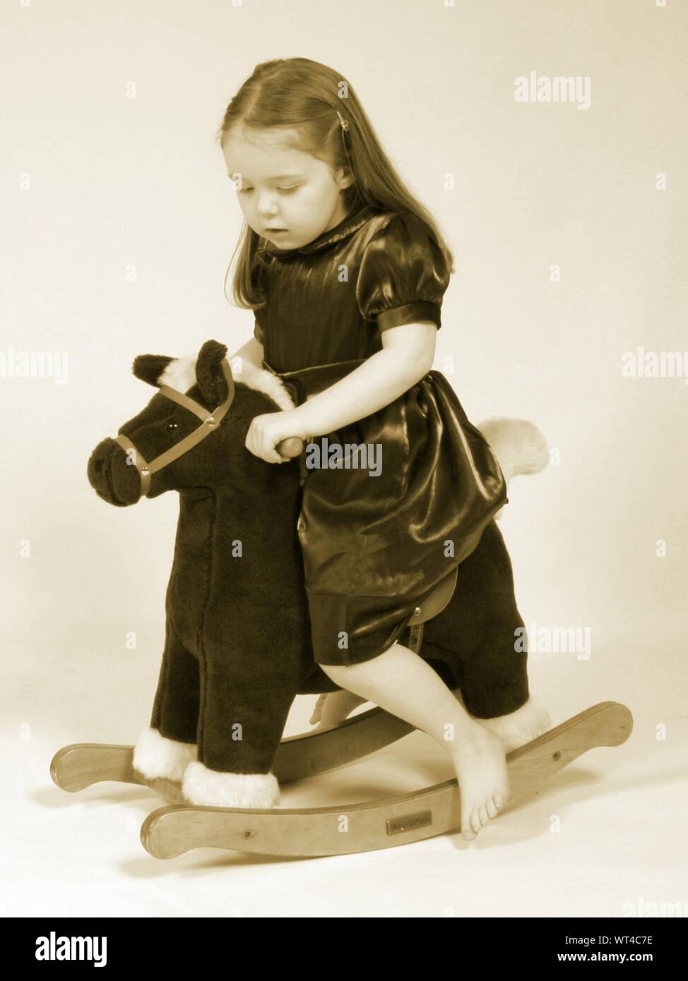 Rocking girl hi-res stock photography and images - Alamy