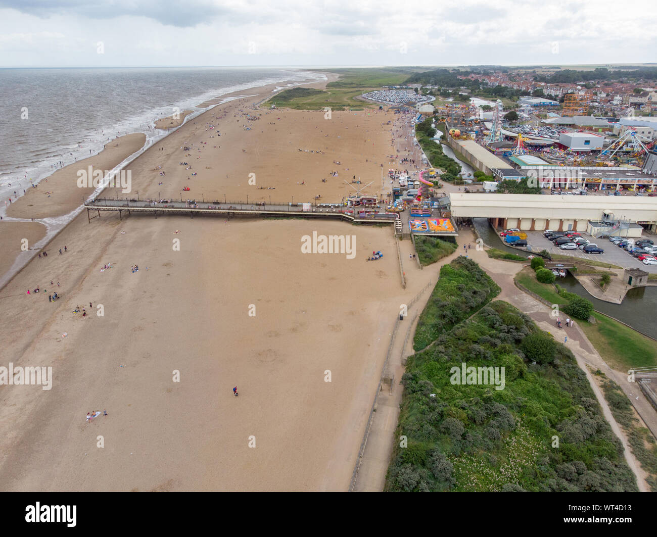 Pleasure beach promenade skegness hi-res stock photography and images ...