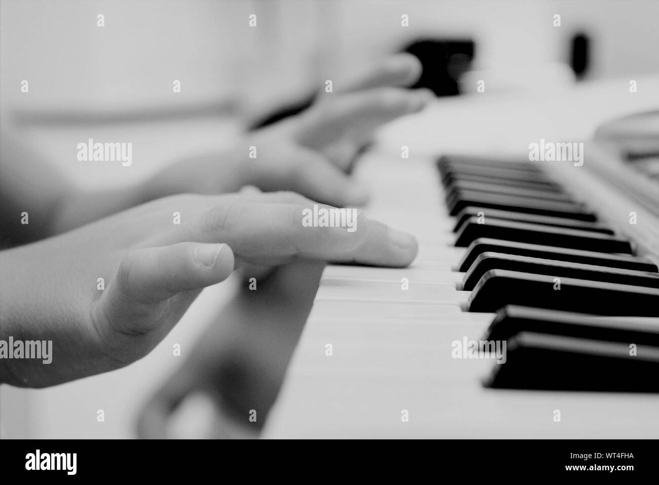 Child Playing Piano High Resolution Stock Photography and Images - Alamy