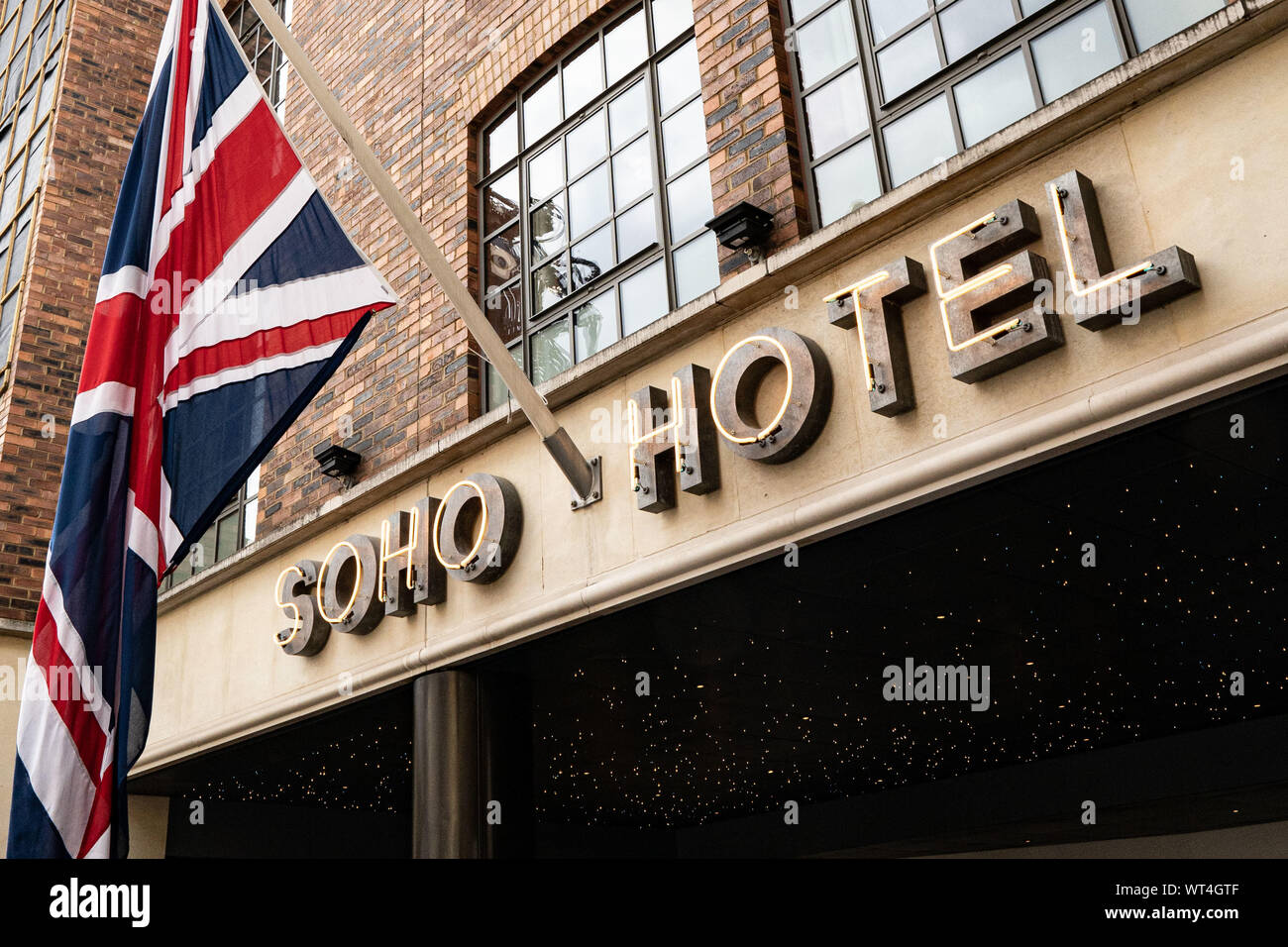 The Soho Hotel in London Stock Photo - Alamy