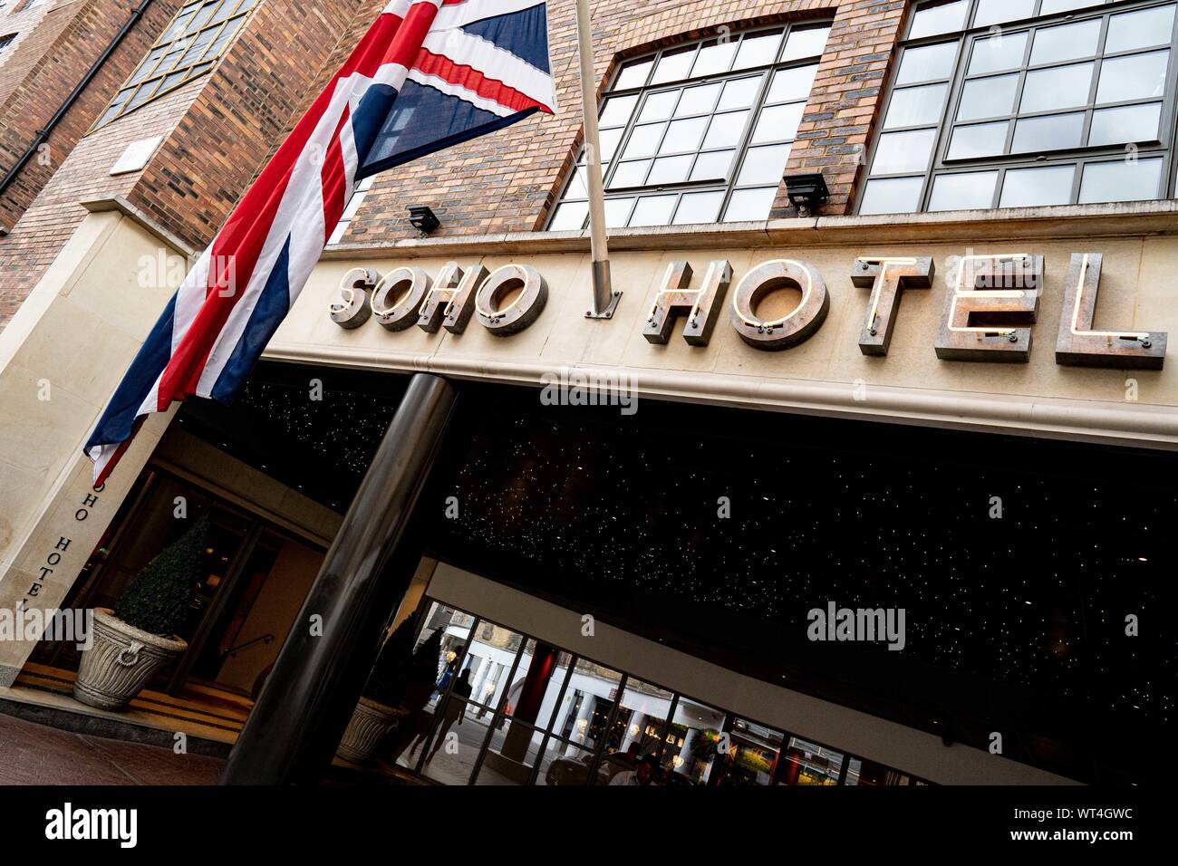 The Soho Hotel in London Stock Photo - Alamy
