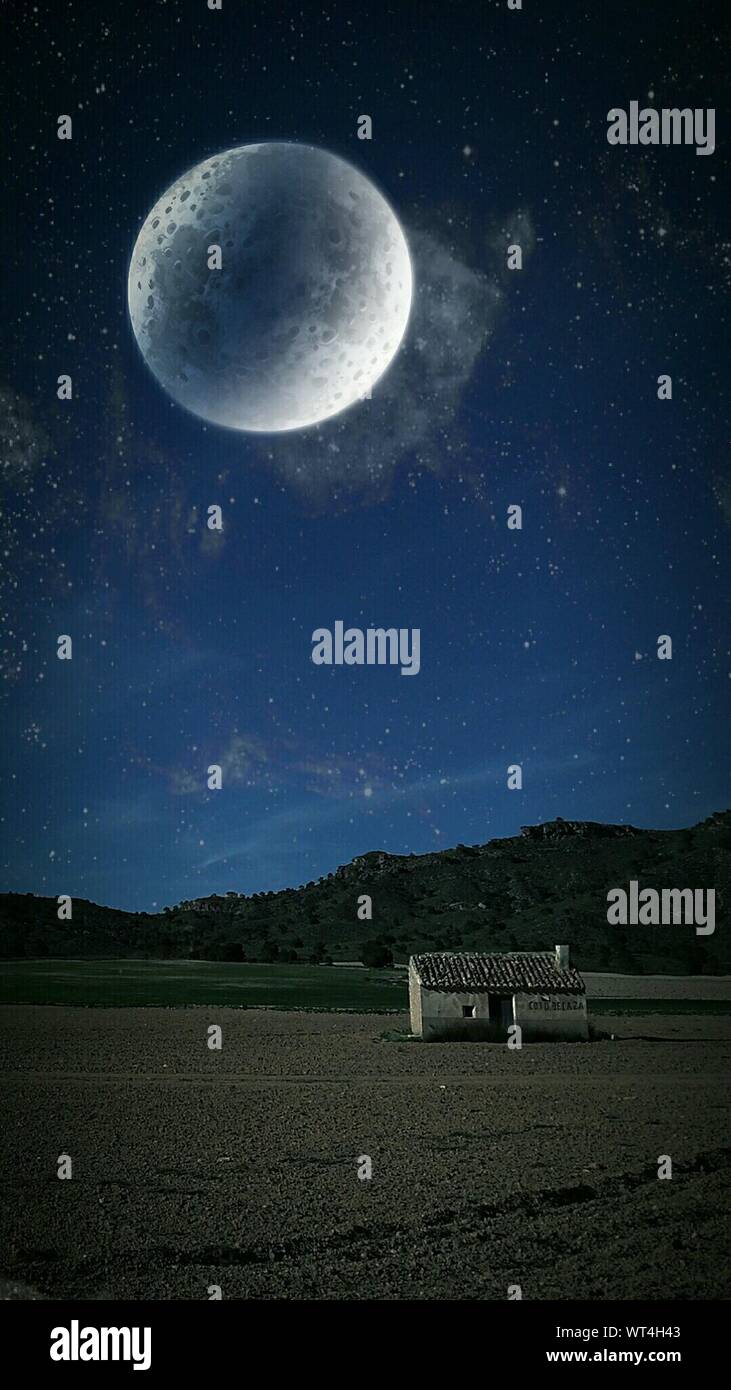 Moon house hi-res stock photography and images - Alamy