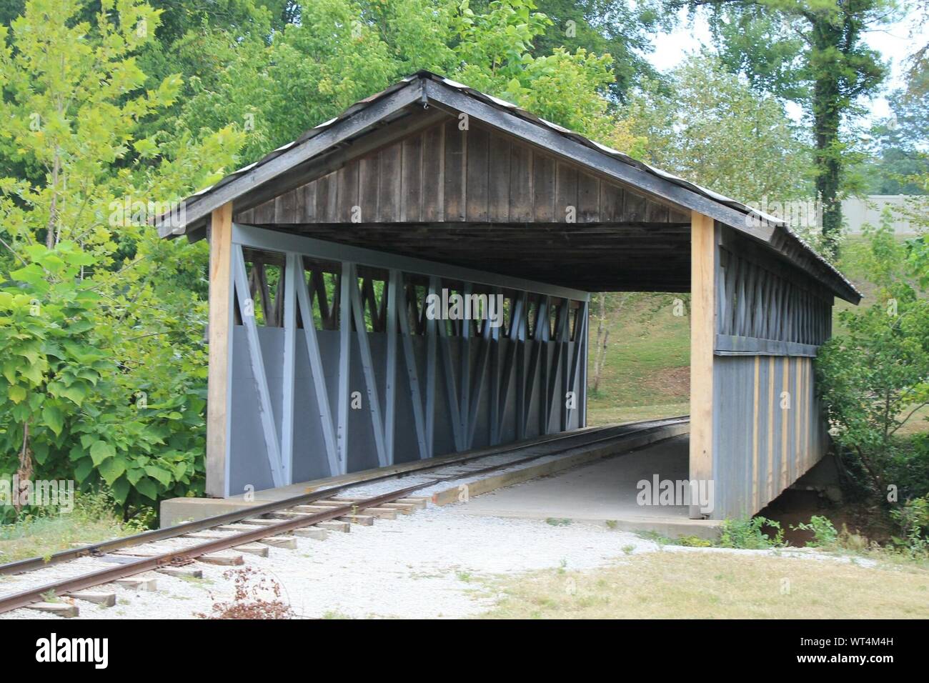 Covered Railroad Bridge High Resolution Stock Photography and Images ...