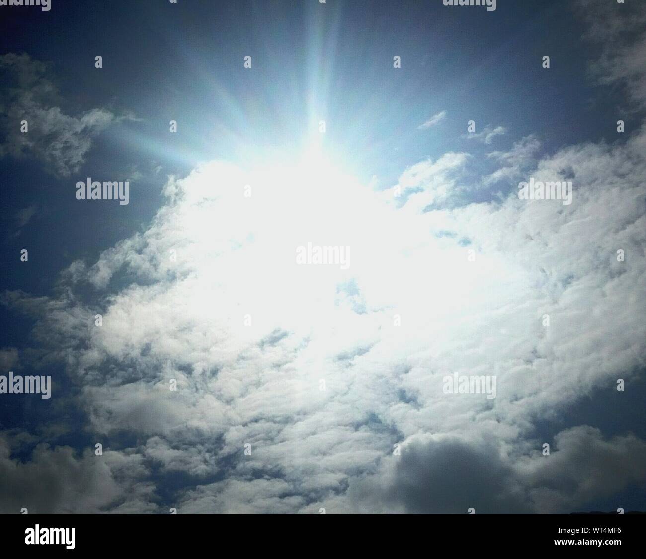 The sun is hiding behind the cloud hi-res stock photography and images ...