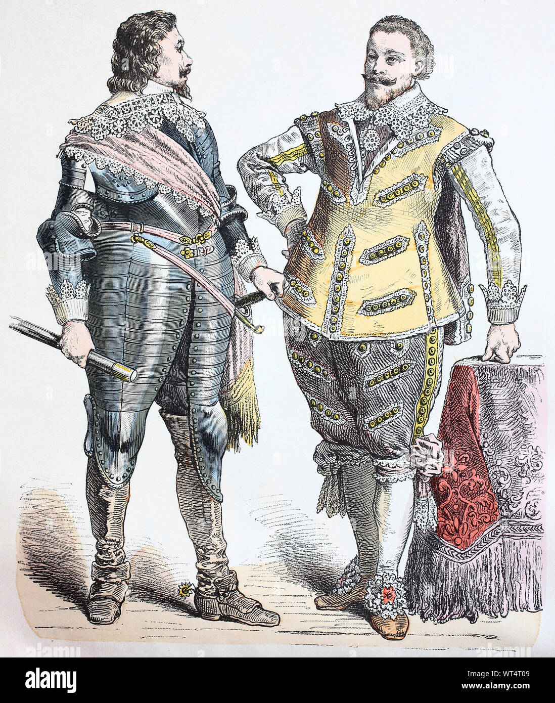 National costume, clothes, history of the costumes, princely national ...